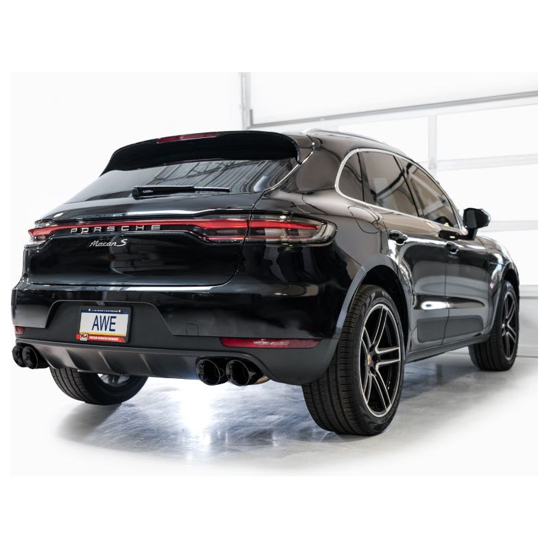 AWE Tuning 19-21 Porsche Macan 3.0T/2.9TT Touring Edition Catback Exha ...